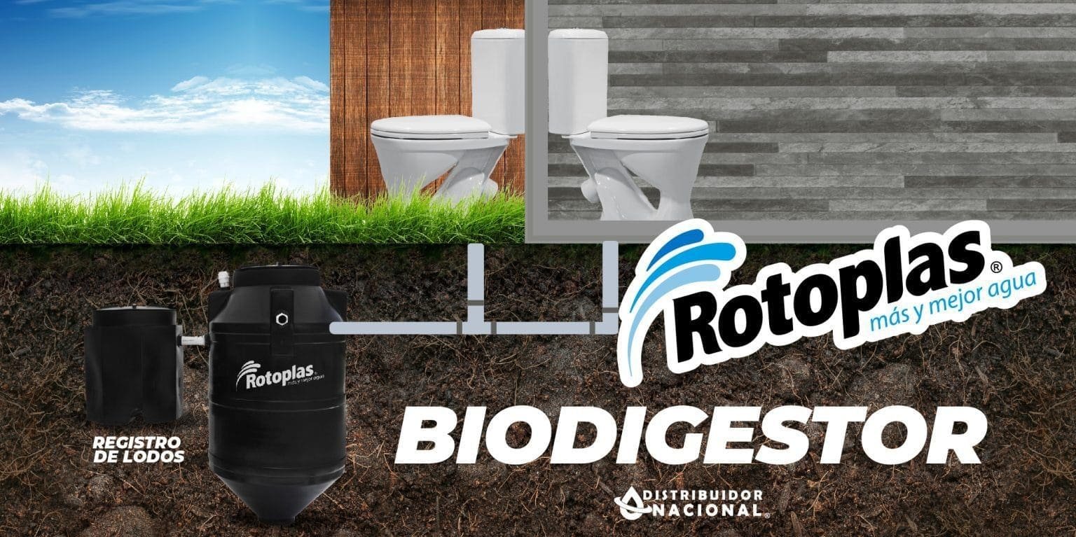 Biodigestores Rotoplas. Instalación paso a paso.